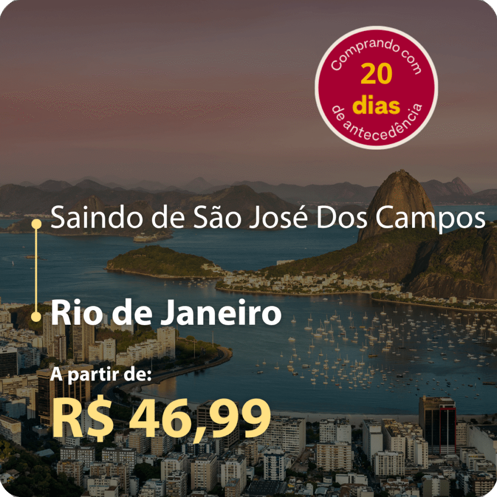 Ofertas antecipadas - Viaje Guanabara
